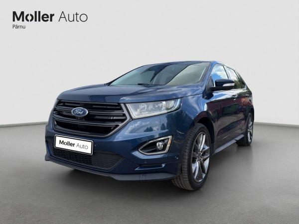 Blue Ford Edge 2017 in Parnu, with an engine capacity of 2.00 L and mileage of 173 thousand km for 15500 €, photo 1 on AUTOMOTO.COM.LV