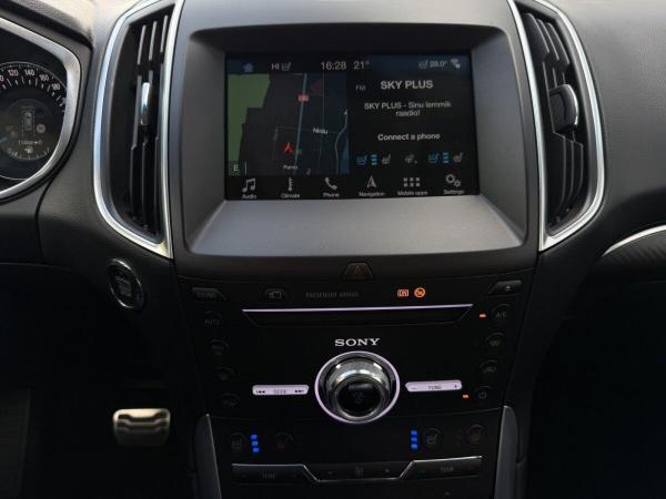 Blue Ford Edge 2017 in Parnu, with an engine capacity of 2.00 L and mileage of 173 thousand km for 15500 €, photo 8 on AUTOMOTO.COM.LV