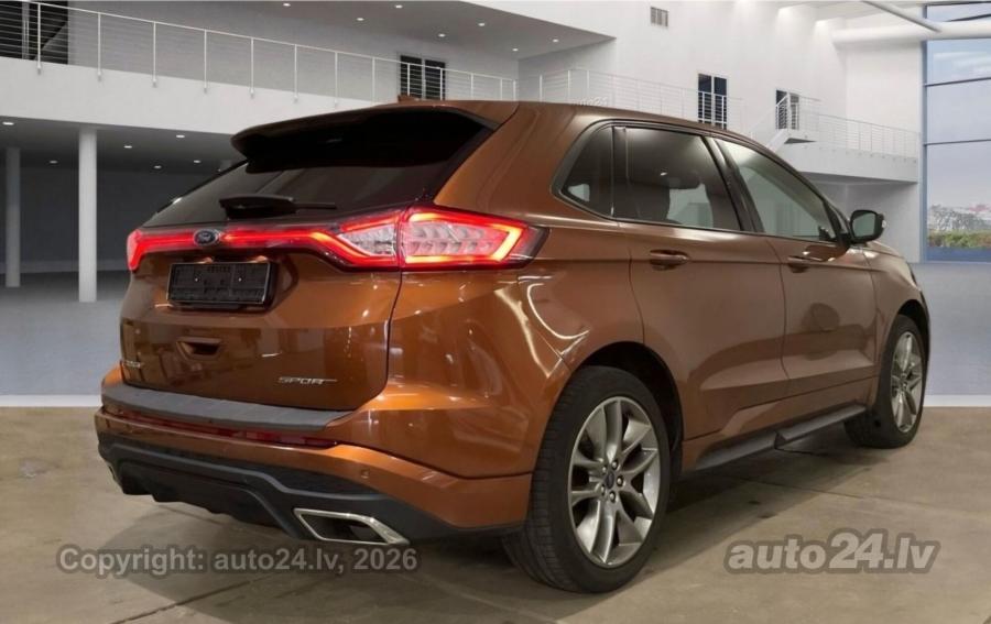 Brown Ford Edge 2017 in Tallinn, with an engine capacity of 2.00 L and mileage of 160 thousand km for 17300 €, photo 4 on AUTOMOTO.COM.LV