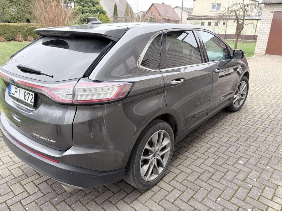 Grey Ford Edge 2015 in Gargzdai, with an engine capacity of 3.50 L and mileage of 148 thousand km for 12500 €, photo 5 on AUTOMOTO.COM.LV