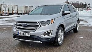 Grey Ford Edge 2016 in Vilnius, with an engine capacity of 2.00 L and mileage of 141 thousand km for 13300 €, photo 2 on AUTOMOTO.COM.LV