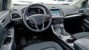 Grey Ford Edge 2016 in Vilnius, with an engine capacity of 2.00 L and mileage of 141 thousand km for 13300 €, photo 20 on AUTOMOTO.COM.LV