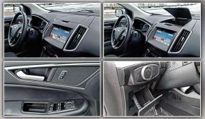 Grey Ford Edge 2016 in Vilnius, with an engine capacity of 2.00 L and mileage of 141 thousand km for 13300 €, photo 29 on AUTOMOTO.COM.LV