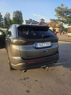Grey Ford Edge 2016 in Plunge, with an engine capacity of 3.50 L and mileage of 219 thousand km for 12700 €, photo 11 on AUTOMOTO.COM.LV