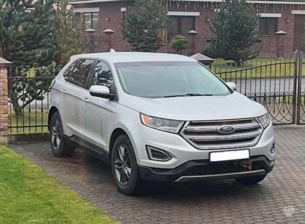Grey Ford Edge 2016 in Vilnius, with an engine capacity of 3.50 L and mileage of 210 thousand km for 13900 €, photo 2 on AUTOMOTO.COM.LV