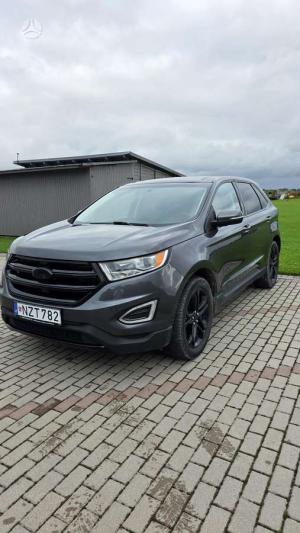 Grey Ford Edge 2016 in Kretinga, with an engine capacity of 3.50 L and mileage of 220 thousand km for 12800 €, photo  on AUTOMOTO.COM.LV