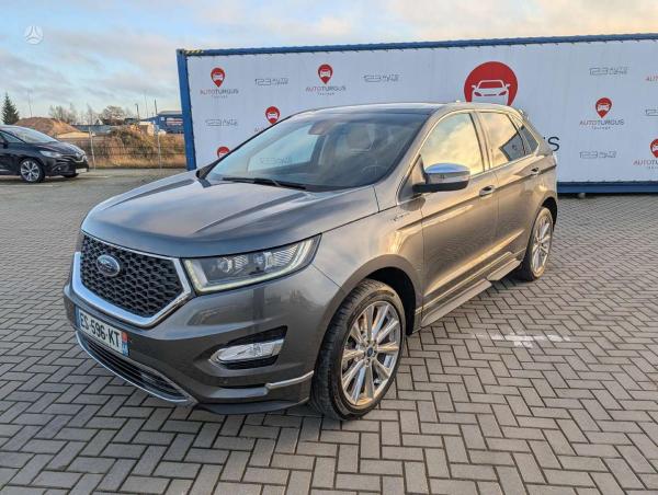 Pelēks Ford Edge 2017 Tauragė, ar dzinēja tilpumu 2.00 L un nobraukumu 185 tūkst. km par 13900 €, foto 1 vietnē AUTOMOTO.COM.LV