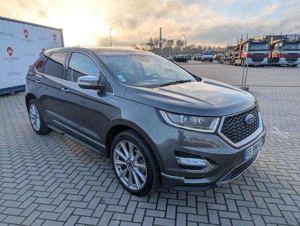 Grey Ford Edge 2017 in Taurage, with an engine capacity of 2.00 L and mileage of 185 thousand km for 13900 €, photo 3 on AUTOMOTO.COM.LV