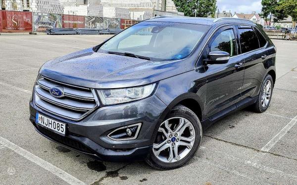 Grey Ford Edge 2017 in Klaipeda, with an engine capacity of 2.00 L and mileage of 273 thousand km for 11500 €, photo 1 on AUTOMOTO.COM.LV