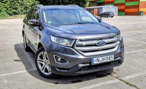 Grey Ford Edge 2017 in Klaipeda, with an engine capacity of 2.00 L and mileage of 273 thousand km for 11500 €, photo 8 on AUTOMOTO.COM.LV