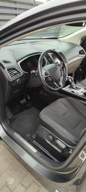 Grey Ford Edge 2017 in Klaipeda, with an engine capacity of 2.00 L and mileage of 273 thousand km for 11500 €, photo 15 on AUTOMOTO.COM.LV