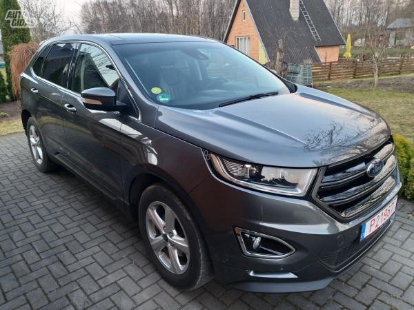 Pelēks Ford Edge 2017 Radviliškis, ar dzinēja tilpumu 2.00 L un nobraukumu 107 tūkst. km par 16500 €, foto 1 vietnē AUTOMOTO.COM.LV