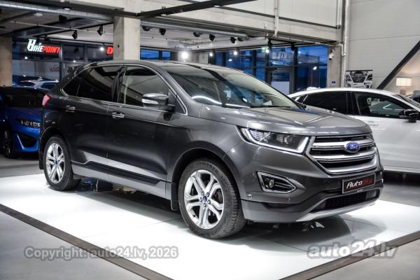 Pelēks Ford Edge 2017 Tallina, ar dzinēja tilpumu 2.00 L un nobraukumu 188 tūkst. km par 15800 €, foto  vietnē AUTOMOTO.COM.LV
