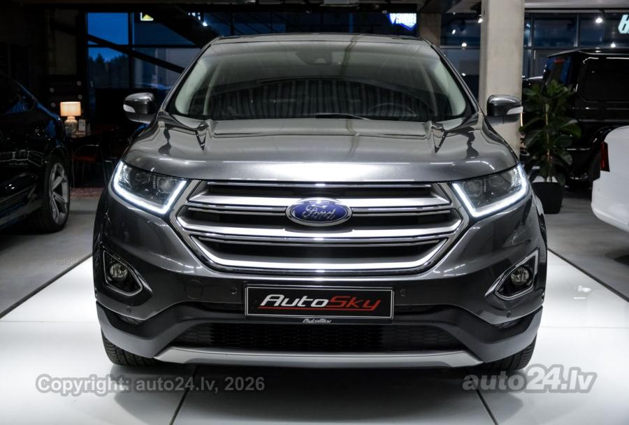 Grey Ford Edge 2017 in Tallinn, with an engine capacity of 2.00 L and mileage of 188 thousand km for 15800 €, photo 3 on AUTOMOTO.COM.LV