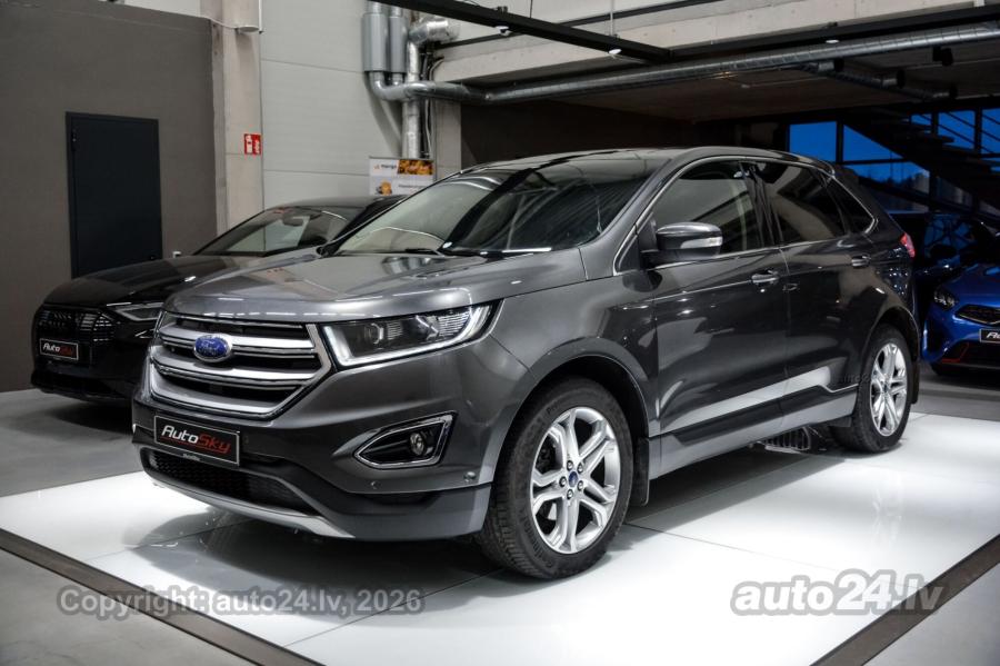 Grey Ford Edge 2017 in Tallinn, with an engine capacity of 2.00 L and mileage of 188 thousand km for 15800 €, photo 4 on AUTOMOTO.COM.LV