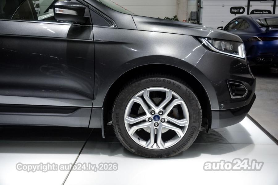 Grey Ford Edge 2017 in Tallinn, with an engine capacity of 2.00 L and mileage of 188 thousand km for 15800 €, photo 5 on AUTOMOTO.COM.LV