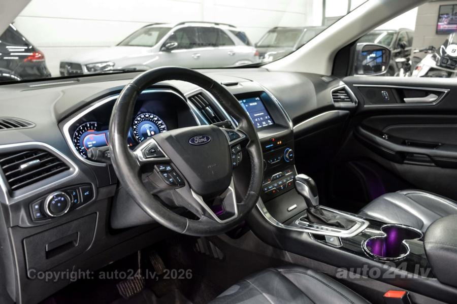 Grey Ford Edge 2017 in Tallinn, with an engine capacity of 2.00 L and mileage of 188 thousand km for 15800 €, photo 9 on AUTOMOTO.COM.LV
