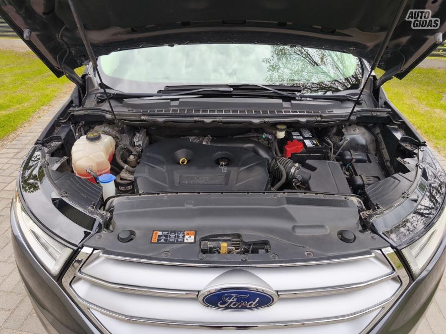 Grey Ford Edge 2017 in Siauliai, with an engine capacity of 2.00 L and mileage of 200 thousand km for 13000 €, photo 13 on AUTOMOTO.COM.LV