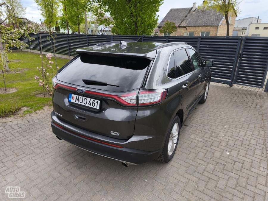 Grey Ford Edge 2017 in Siauliai, with an engine capacity of 2.00 L and mileage of 200 thousand km for 12900 €, photo 9 on AUTOMOTO.COM.LV