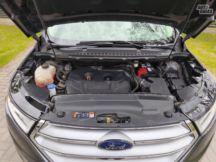 Grey Ford Edge 2017 in Siauliai, with an engine capacity of 2.00 L and mileage of 200 thousand km for 12900 €, photo 13 on AUTOMOTO.COM.LV