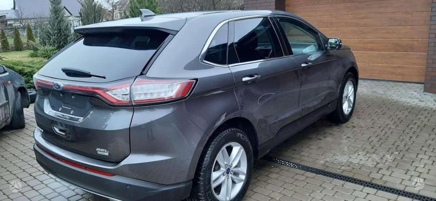 Pelēks Ford Edge 2017 Kauņa, ar dzinēja tilpumu 2.00 L un nobraukumu 128 tūkst. km par 14200 €, foto 12 vietnē AUTOMOTO.COM.LV