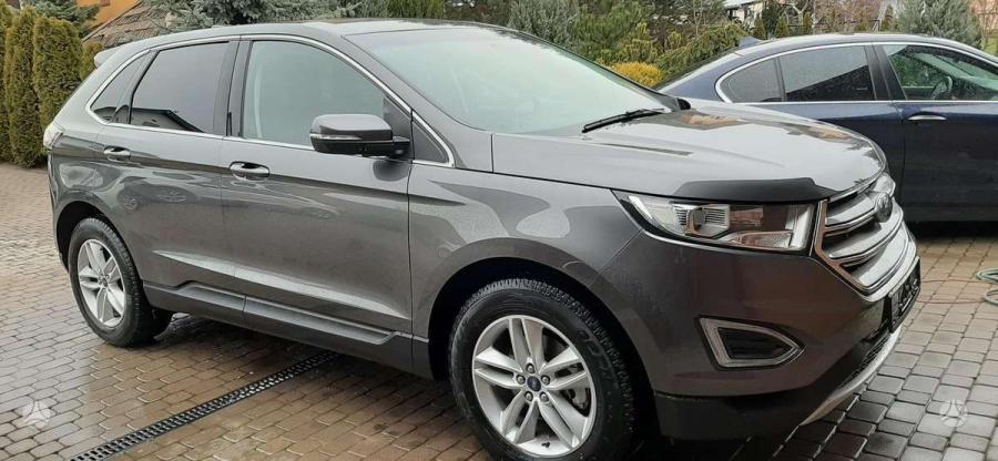 Pelēks Ford Edge 2017 Kauņa, ar dzinēja tilpumu 2.00 L un nobraukumu 128 tūkst. km par 14200 €, foto 18 vietnē AUTOMOTO.COM.LV