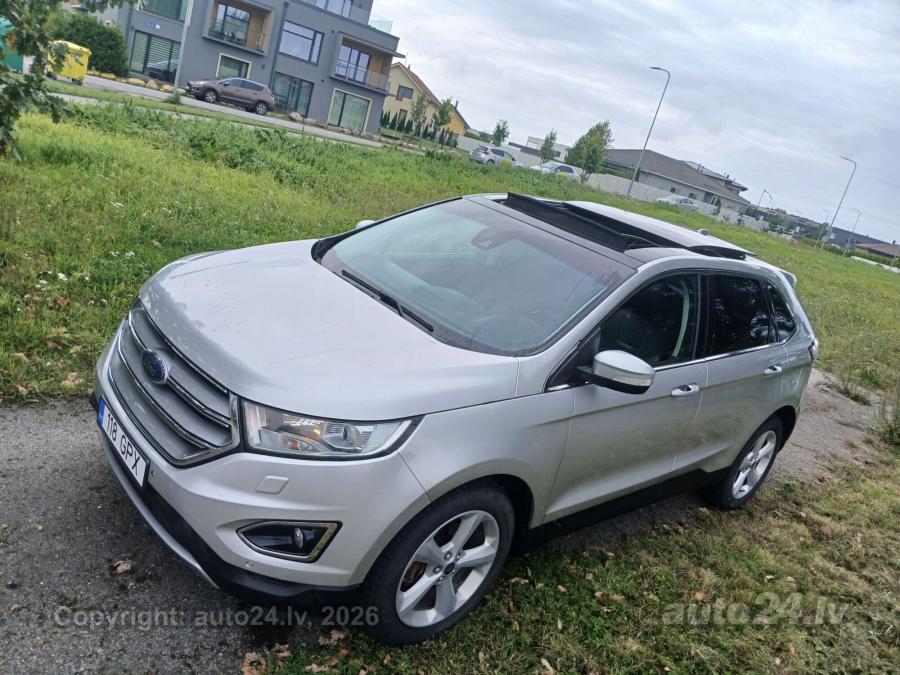 Pelēks Ford Edge 2017 Tallina, ar dzinēja tilpumu 2.00 L un nobraukumu 241 tūkst. km par 11999 €, foto 3 vietnē AUTOMOTO.COM.LV