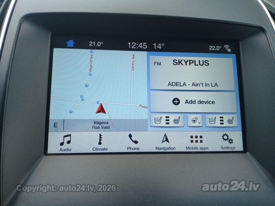 Pelēks Ford Edge 2017 Tallina, ar dzinēja tilpumu 2.00 L un nobraukumu 241 tūkst. km par 11999 €, foto 20 vietnē AUTOMOTO.COM.LV