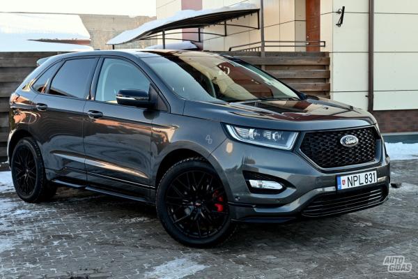 Grey Ford Edge 2018 in Kretinga, with an engine capacity of 3.50 L and mileage of 79 thousand km for 20299 €, photo 1 on AUTOMOTO.COM.LV