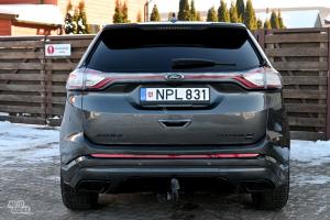 Grey Ford Edge 2018 in Kretinga, with an engine capacity of 3.50 L and mileage of 79 thousand km for 20299 €, photo 9 on AUTOMOTO.COM.LV