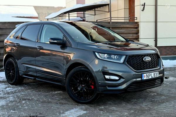 Grey Ford Edge 2018 in Kretinga, with an engine capacity of 3.50 L and mileage of 79 thousand km for 20299 €, photo 1 on AUTOMOTO.COM.LV