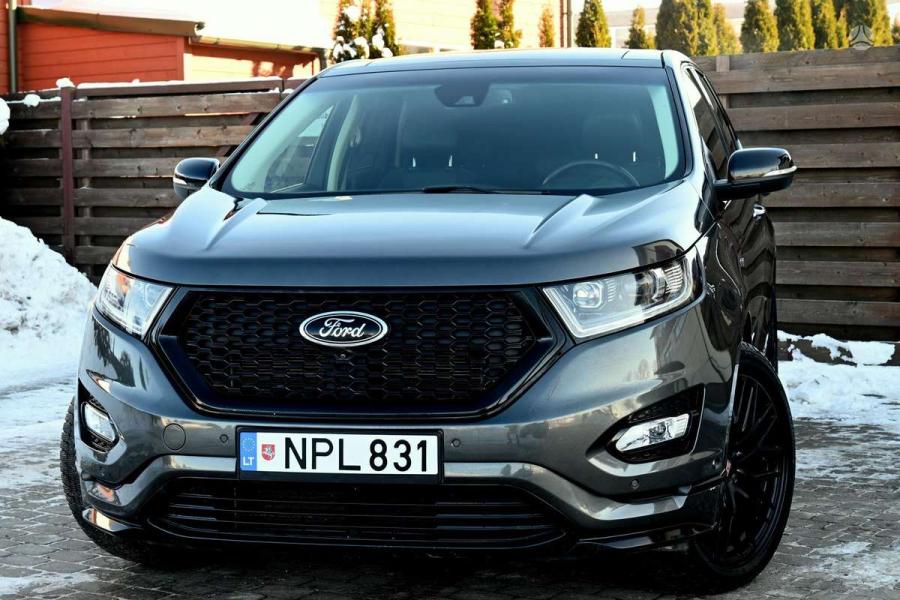 Pelēks Ford Edge 2018 Kretinga, ar dzinēja tilpumu 3.50 L un nobraukumu 79 tūkst. km par 20299 €, foto 2 vietnē AUTOMOTO.COM.LV