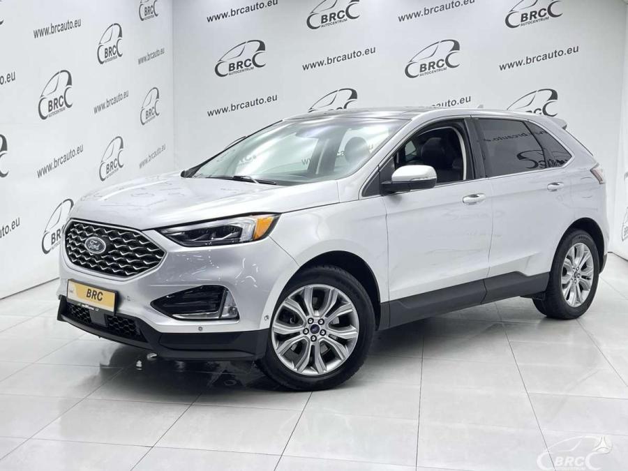 Pelēks Ford Edge 2019 Viļņa, ar dzinēja tilpumu 2.00 L un nobraukumu 110 tūkst. km par 16900 €, foto 1 vietnē AUTOMOTO.COM.LV