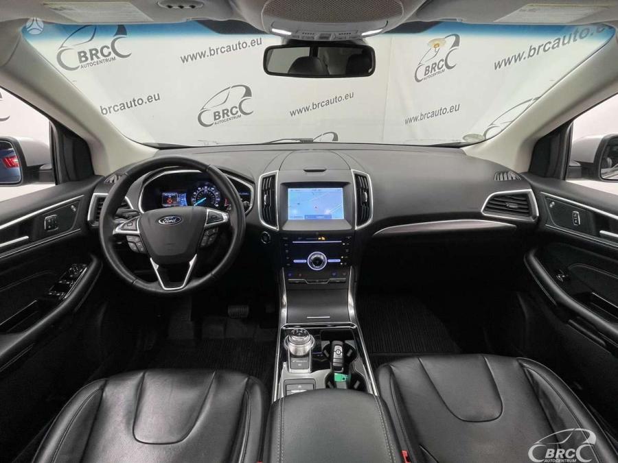 Pelēks Ford Edge 2019 Viļņa, ar dzinēja tilpumu 2.00 L un nobraukumu 110 tūkst. km par 16900 €, foto 4 vietnē AUTOMOTO.COM.LV