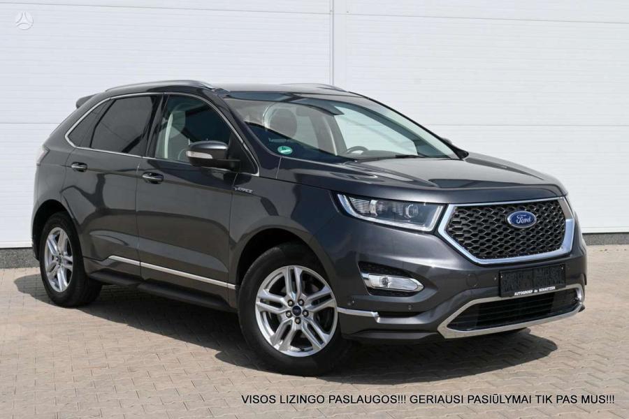 Grey Ford Edge 2019 in Kretinga, with an engine capacity of 2.00 L and mileage of 134 thousand km for 18999 €, photo 1 on AUTOMOTO.COM.LV