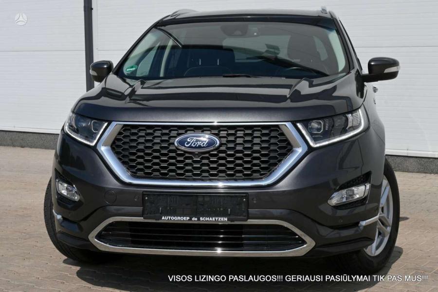 Grey Ford Edge 2019 in Kretinga, with an engine capacity of 2.00 L and mileage of 134 thousand km for 18999 €, photo 3 on AUTOMOTO.COM.LV