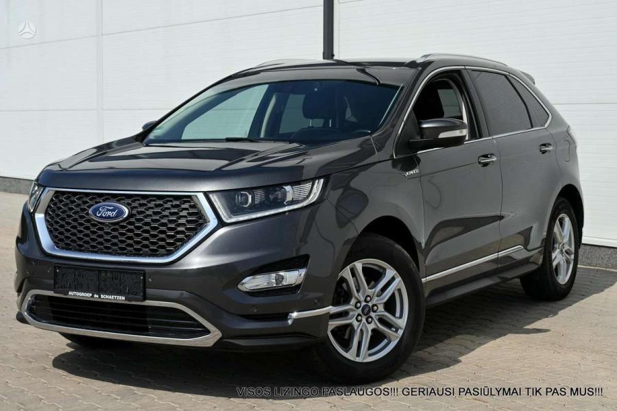 Grey Ford Edge 2019 in Kretinga, with an engine capacity of 2.00 L and mileage of 134 thousand km for 18999 €, photo 4 on AUTOMOTO.COM.LV