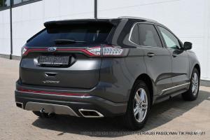 Grey Ford Edge 2019 in Kretinga, with an engine capacity of 2.00 L and mileage of 134 thousand km for 18999 €, photo 8 on AUTOMOTO.COM.LV