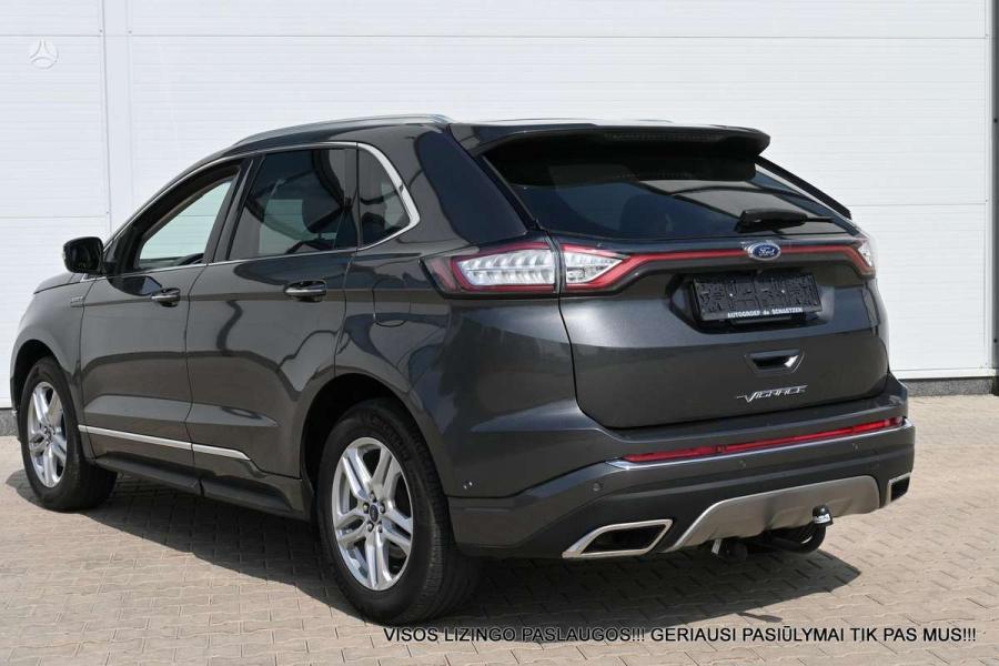 Grey Ford Edge 2019 in Kretinga, with an engine capacity of 2.00 L and mileage of 134 thousand km for 18999 €, photo 10 on AUTOMOTO.COM.LV