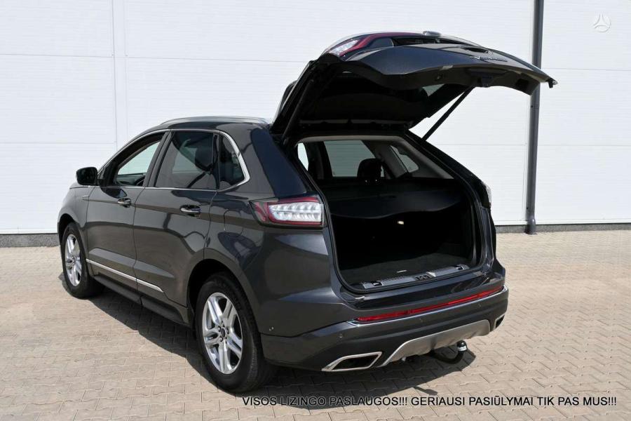 Grey Ford Edge 2019 in Kretinga, with an engine capacity of 2.00 L and mileage of 134 thousand km for 18999 €, photo 12 on AUTOMOTO.COM.LV