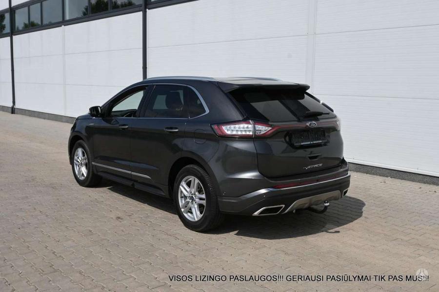 Grey Ford Edge 2019 in Kretinga, with an engine capacity of 2.00 L and mileage of 134 thousand km for 18999 €, photo 15 on AUTOMOTO.COM.LV