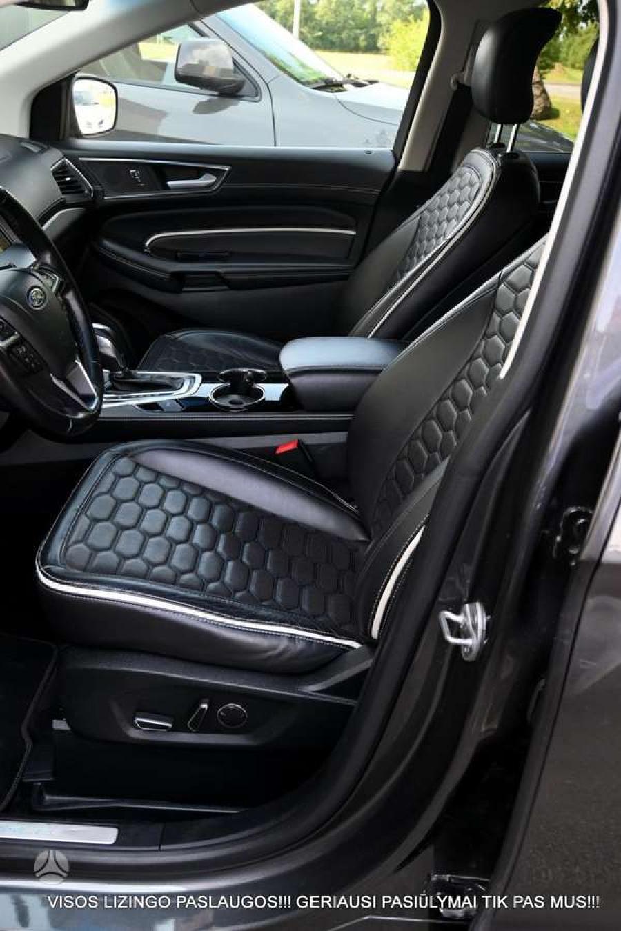 Grey Ford Edge 2019 in Kretinga, with an engine capacity of 2.00 L and mileage of 134 thousand km for 18999 €, photo 21 on AUTOMOTO.COM.LV