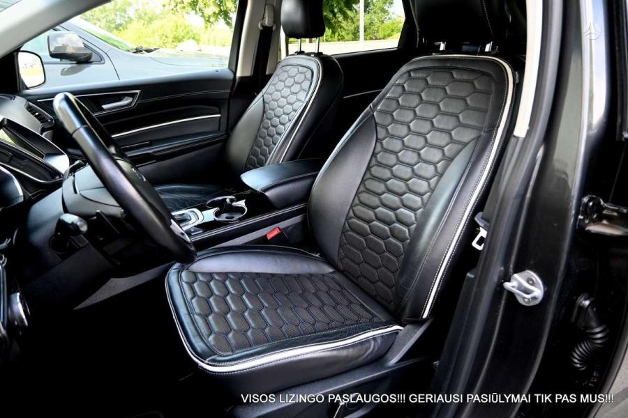 Grey Ford Edge 2019 in Kretinga, with an engine capacity of 2.00 L and mileage of 134 thousand km for 18999 €, photo 24 on AUTOMOTO.COM.LV