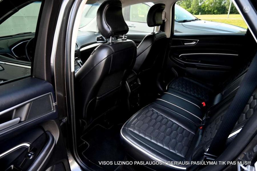 Grey Ford Edge 2019 in Kretinga, with an engine capacity of 2.00 L and mileage of 134 thousand km for 18999 €, photo 28 on AUTOMOTO.COM.LV
