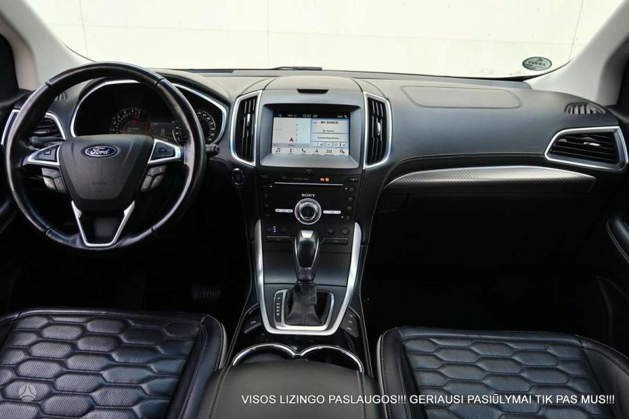 Grey Ford Edge 2019 in Kretinga, with an engine capacity of 2.00 L and mileage of 134 thousand km for 18999 €, photo 34 on AUTOMOTO.COM.LV