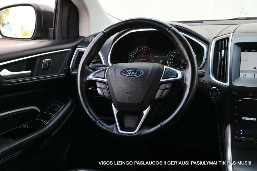 Grey Ford Edge 2019 in Kretinga, with an engine capacity of 2.00 L and mileage of 134 thousand km for 18999 €, photo 35 on AUTOMOTO.COM.LV