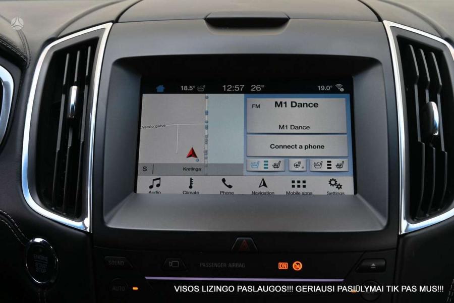 Grey Ford Edge 2019 in Kretinga, with an engine capacity of 2.00 L and mileage of 134 thousand km for 18999 €, photo 37 on AUTOMOTO.COM.LV