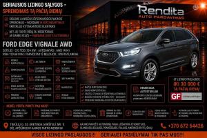 Grey Ford Edge 2019 in Kretinga, with an engine capacity of 2.00 L and mileage of 134 thousand km for 18999 €, photo 44 on AUTOMOTO.COM.LV