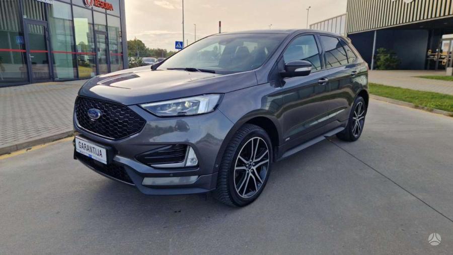 Pelēks Ford Edge 2019 Šauļi, ar dzinēja tilpumu 2.00 L un nobraukumu 260 tūkst. km par 14300 €, foto 4 vietnē AUTOMOTO.COM.LV
