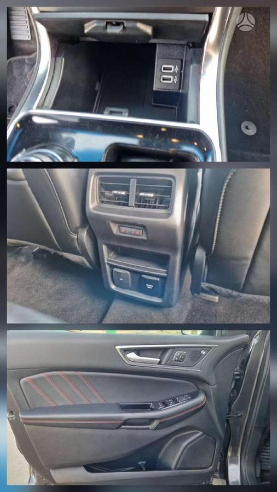 Pelēks Ford Edge 2019 Šauļi, ar dzinēja tilpumu 2.00 L un nobraukumu 260 tūkst. km par 14300 €, foto 16 vietnē AUTOMOTO.COM.LV